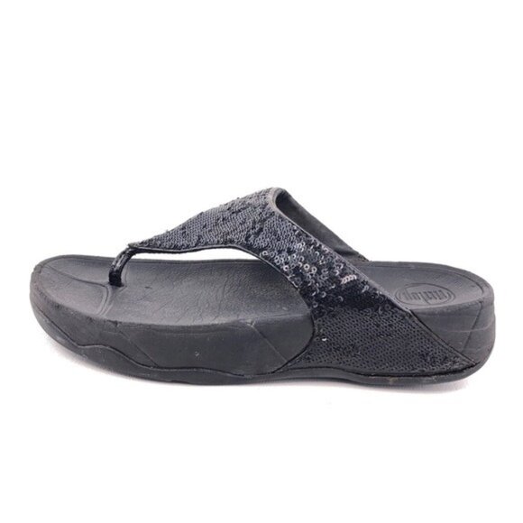 Fitflop | Shoes | Fitflop Electra Sequin Toe Post Thong Summer Sandals ...